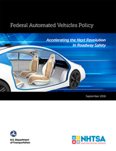 NHTSA Announces New Automated Vehicles Policy - CollisionWeek