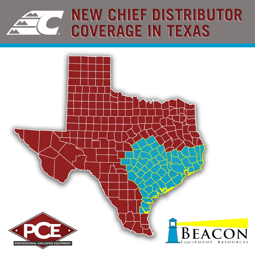 Chief Adds Two Collision Repair Equipment Distributors for Texas ...