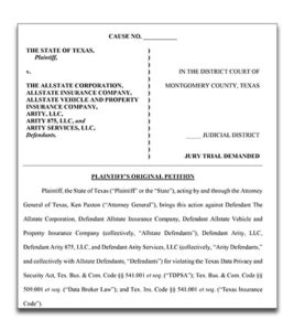 Texas Attorney General Sues Allstate and Arity Over Alleged Driving ...